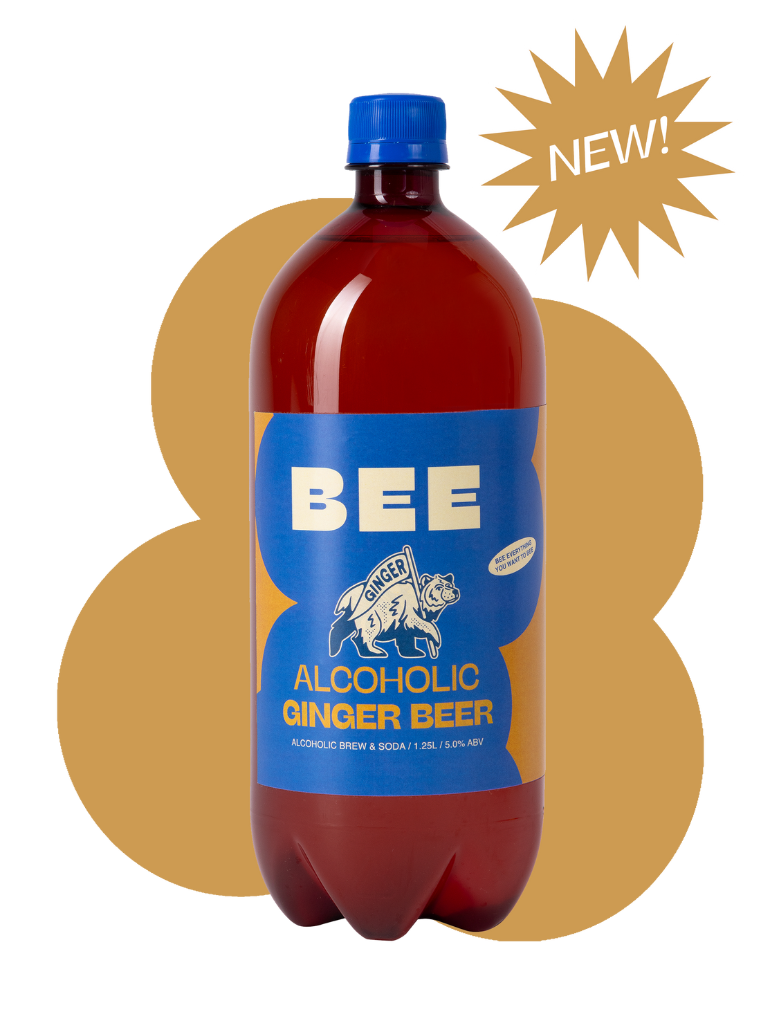 BEE Alcoholic Pink Lemonade, Classic Lemonade, Ginger Beer & Orangeade